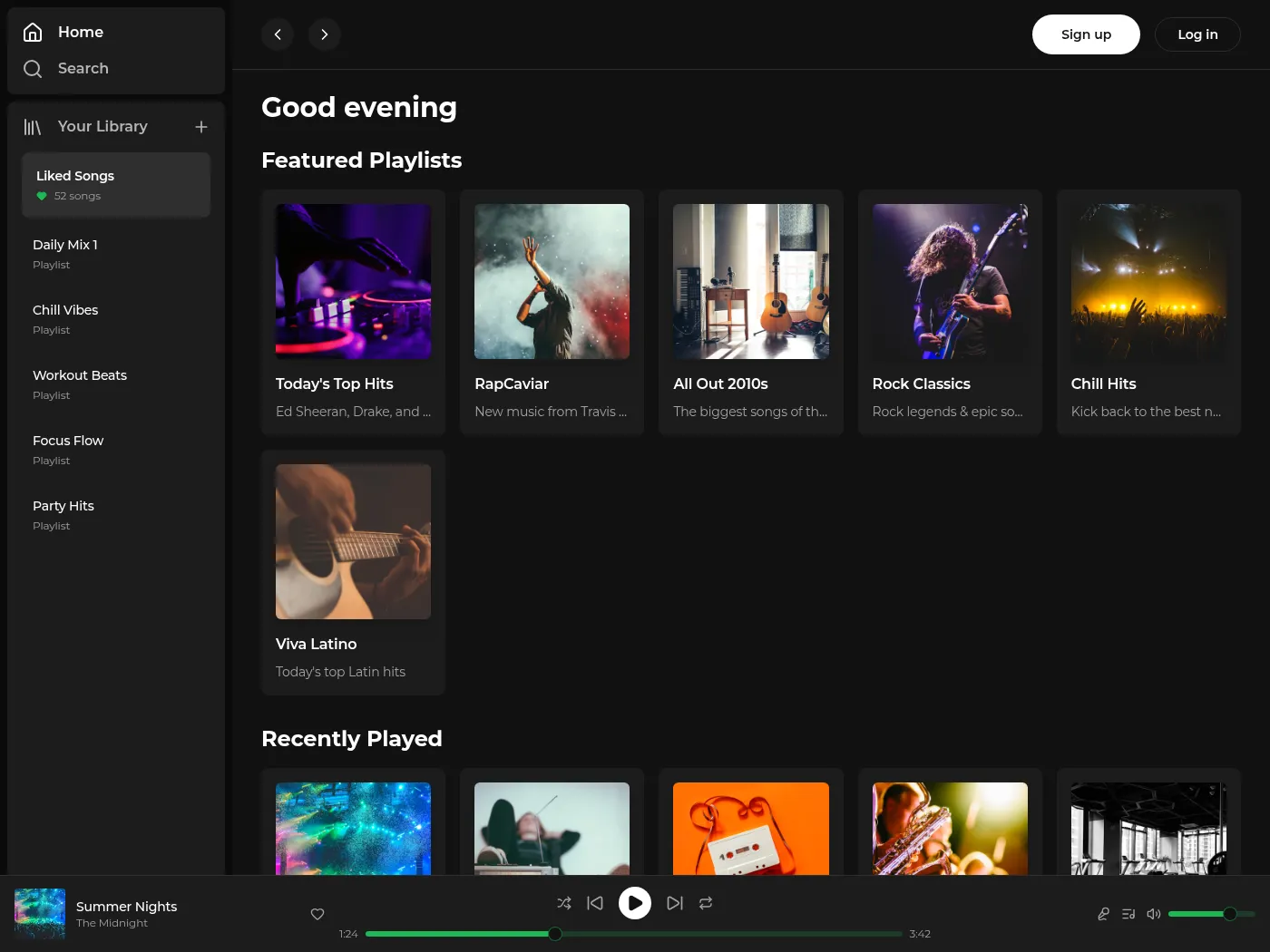 Spotify Clone