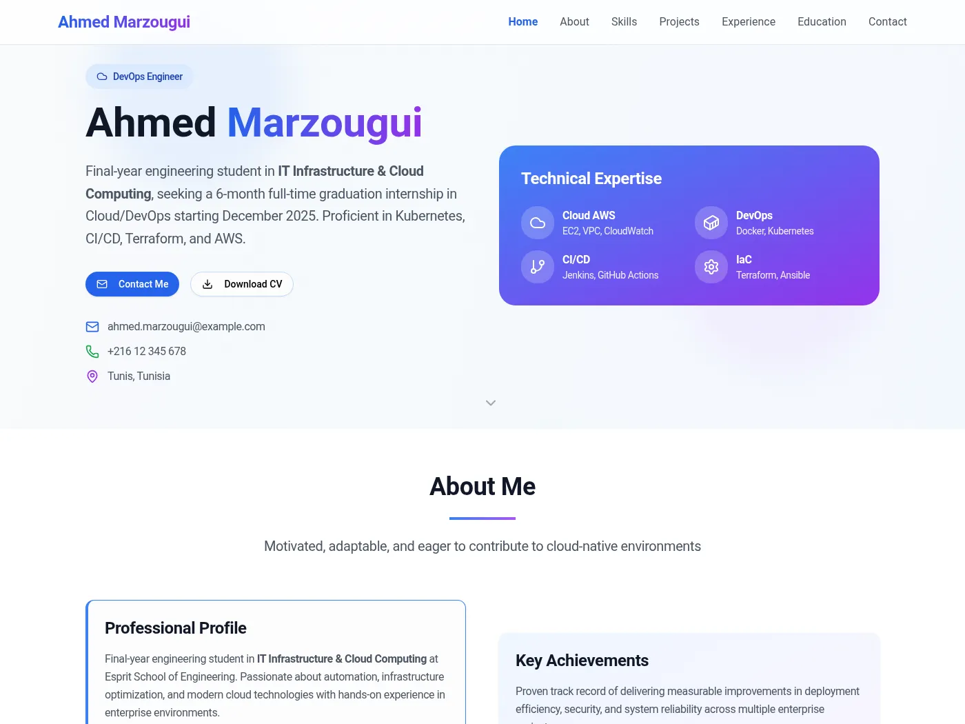 Spring & Angular Developer Portfolio
