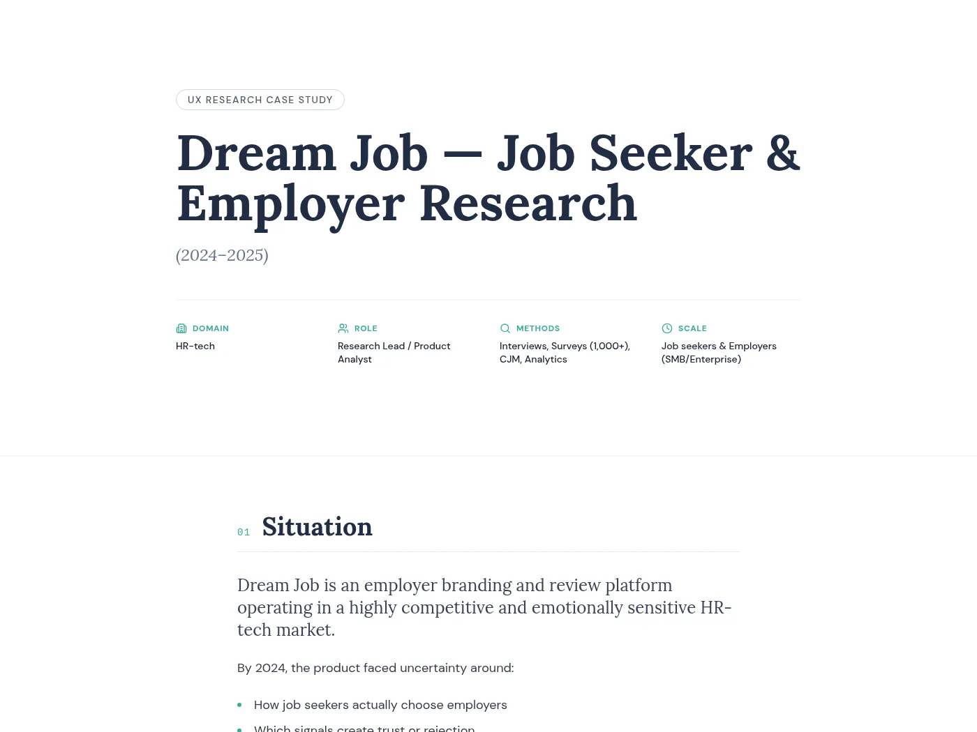 STAR Case Study Page