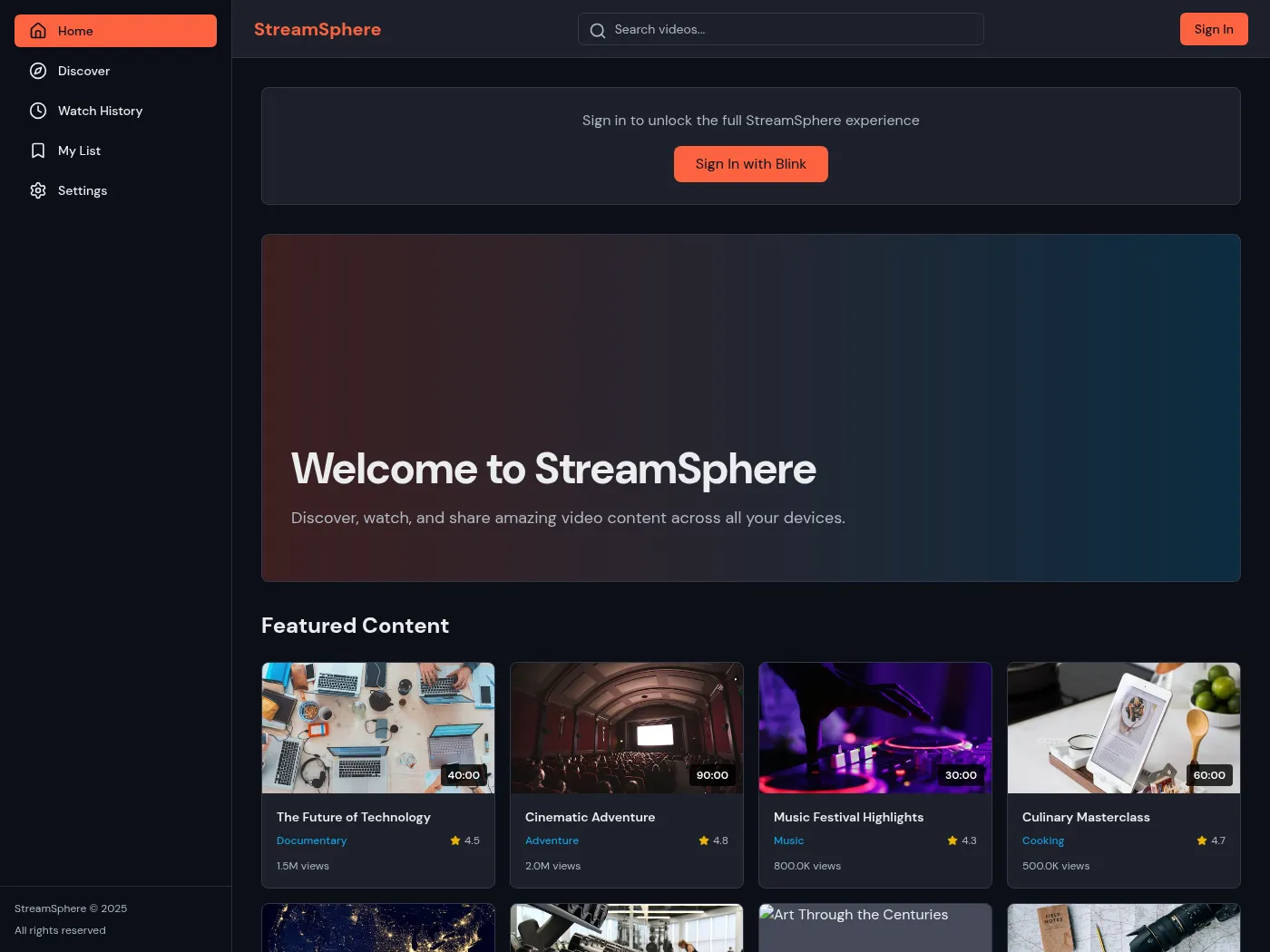StreamSphere