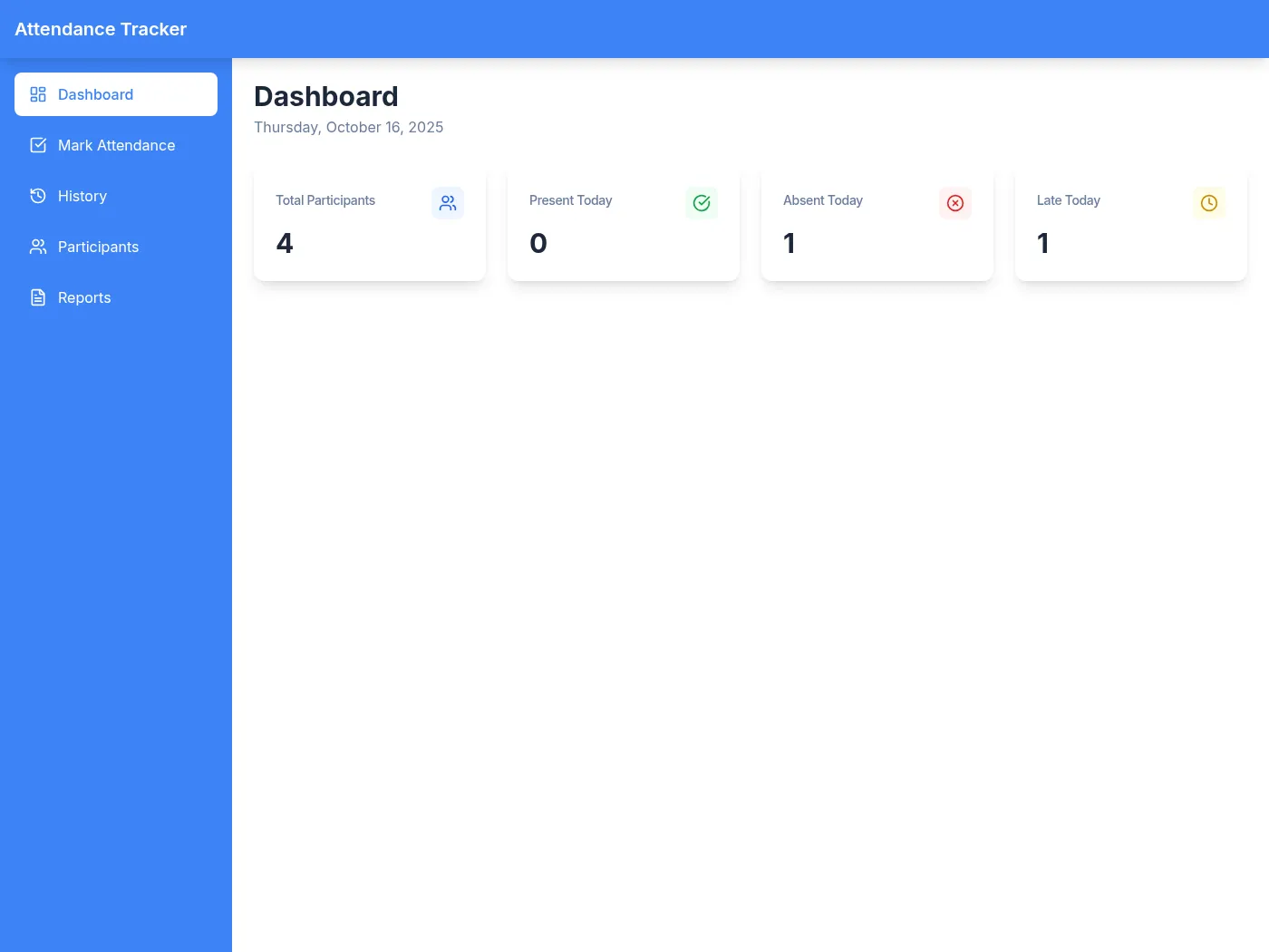 Streamlined Attendance Tracker Web App (Remix) (Remix) (Remix)