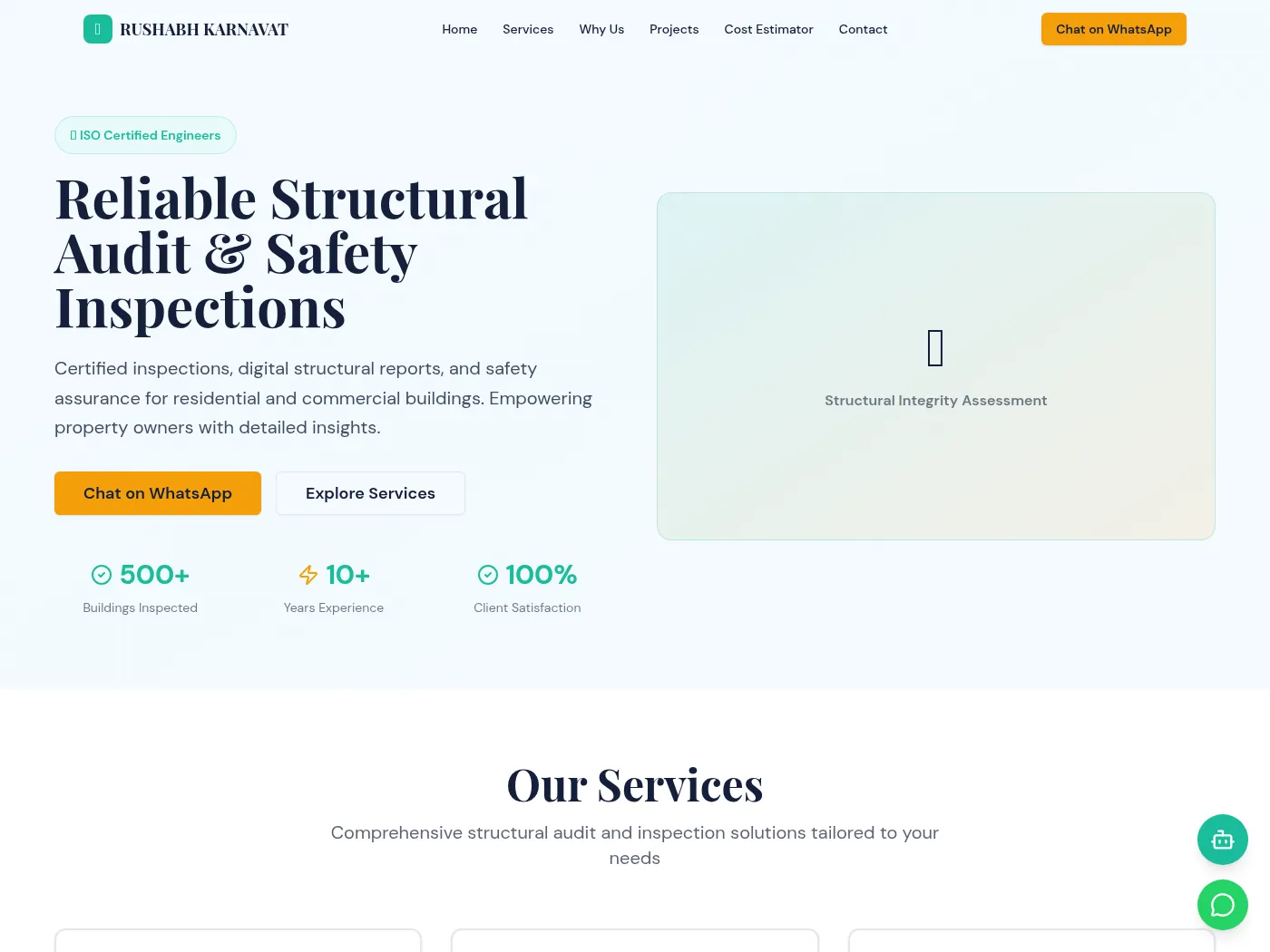 Structural Audit Web App Enhancement