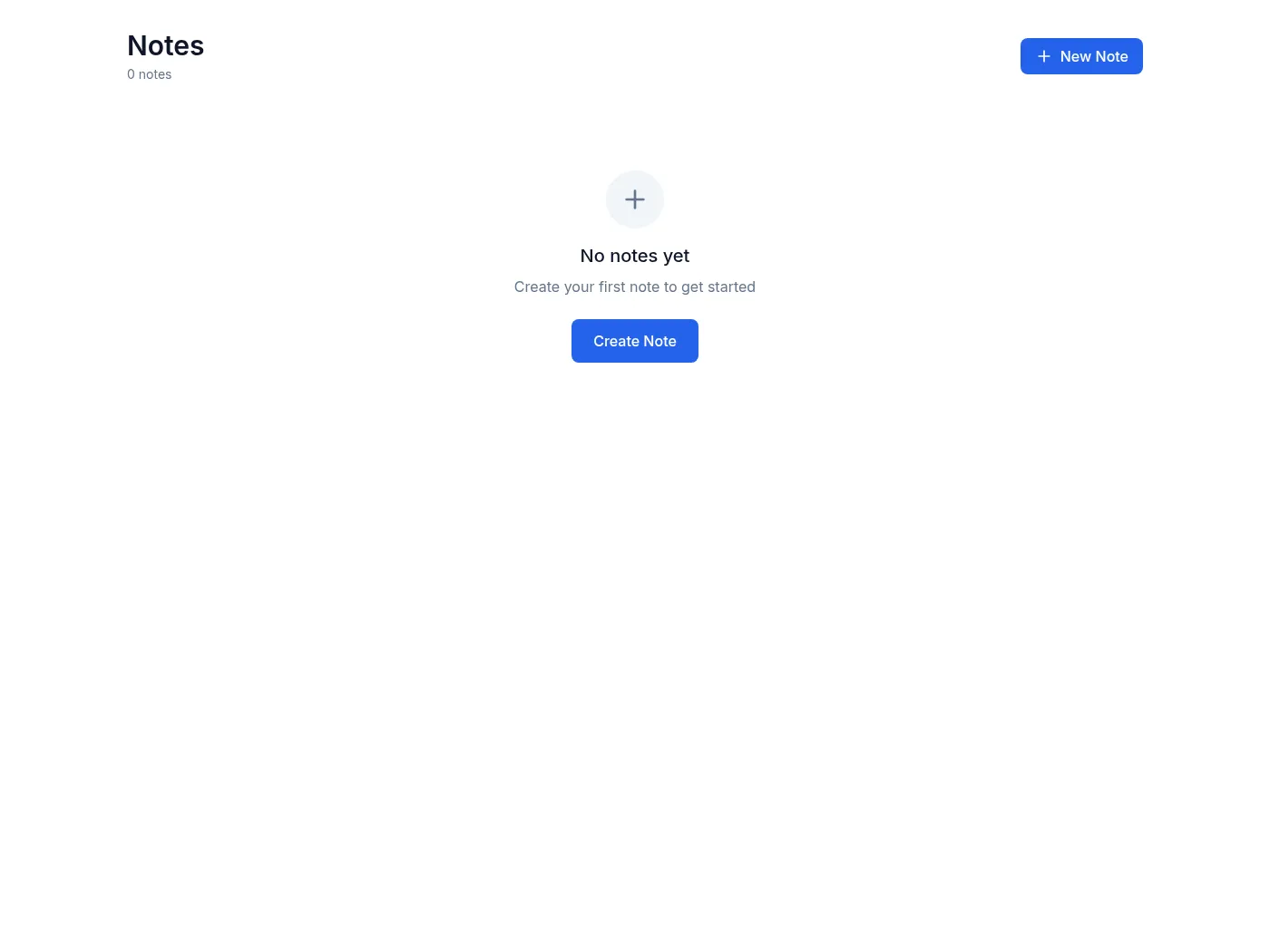 Super Simple Notes App