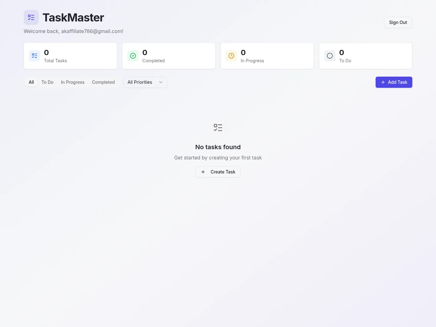 TaskMaster: Smart Web-based Task Manager