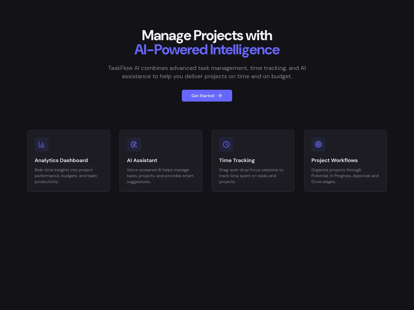 TaskFlow AI: Advanced Task, Project, and Client Management Suite