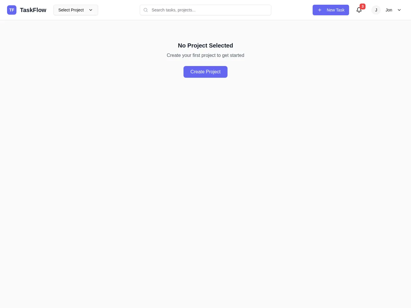 TaskFlow: Collaborative Project Board & Task Manager