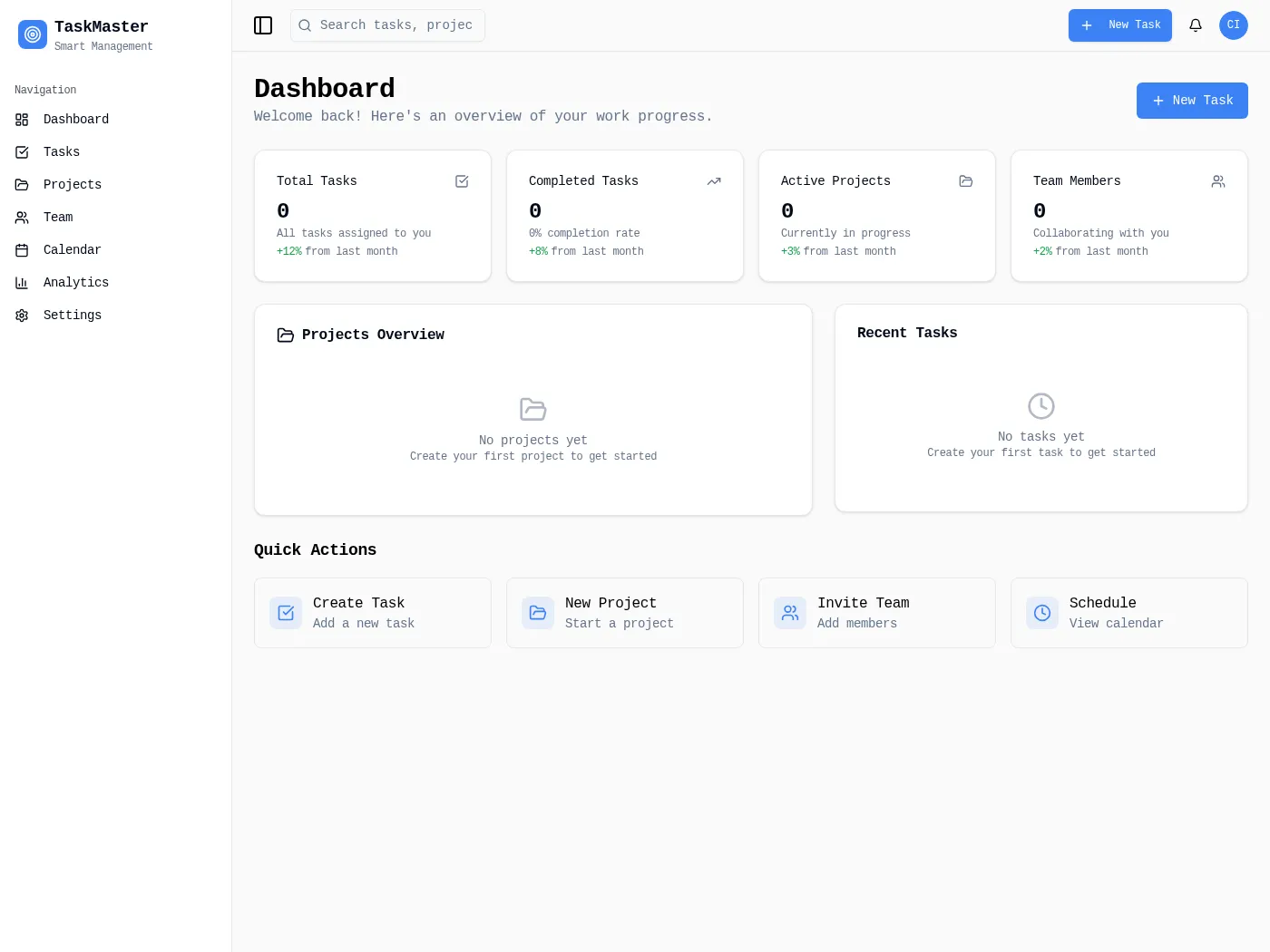 TaskMaster: Smart Management System