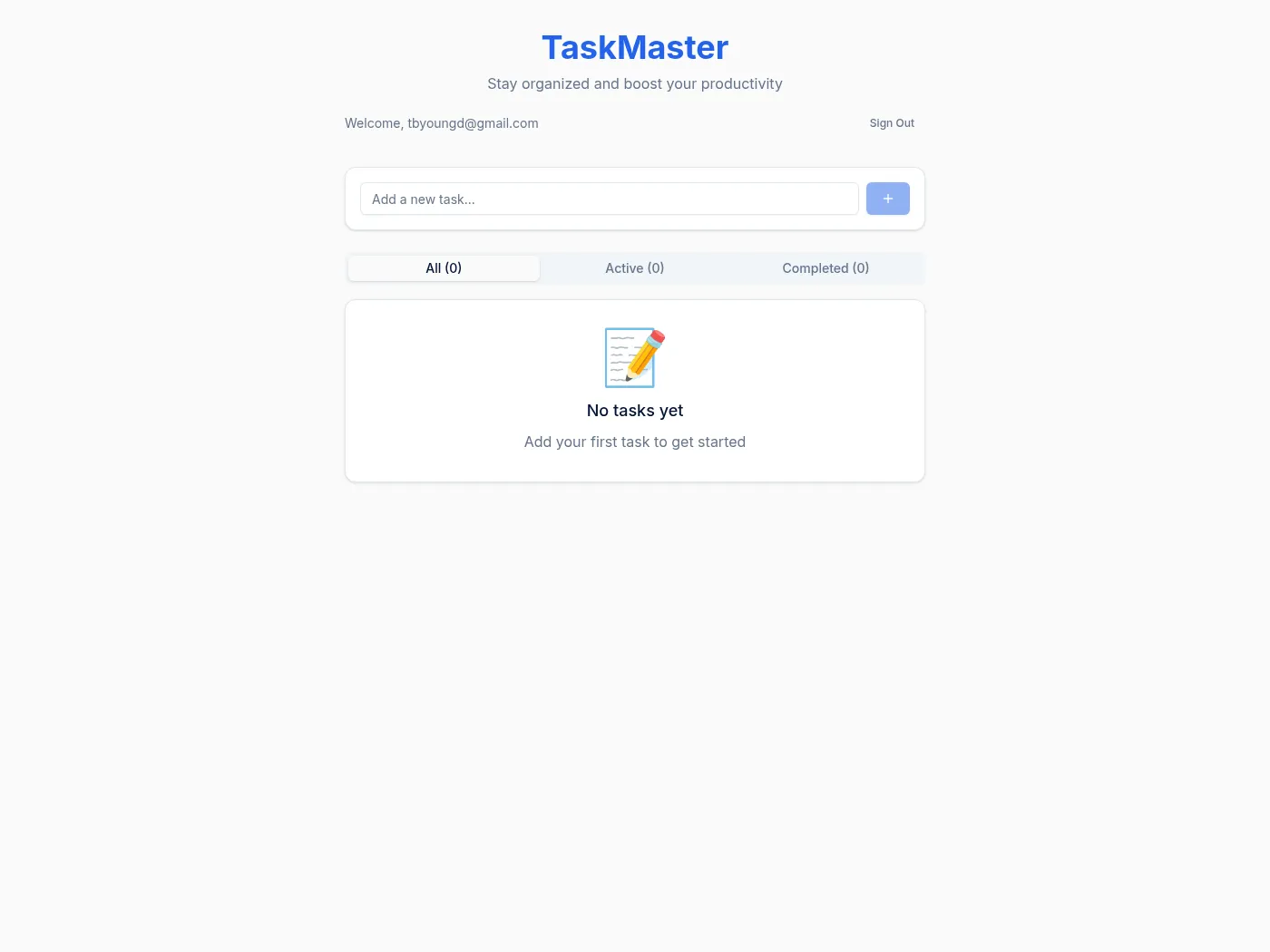 TaskMaster: Simple Todo App