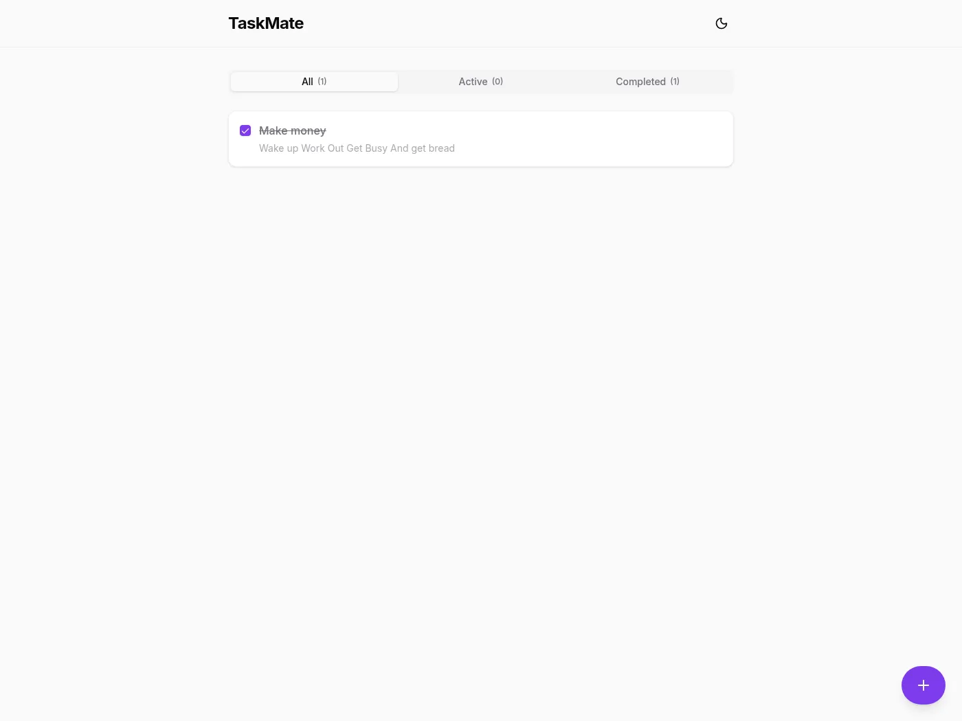 TaskMate - Modern Task & Notes Manager