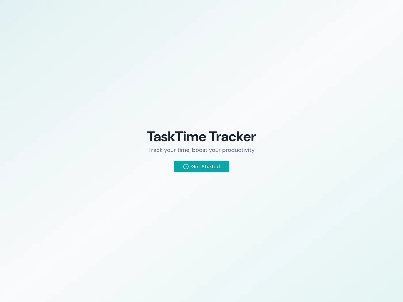 TaskTime Tracker