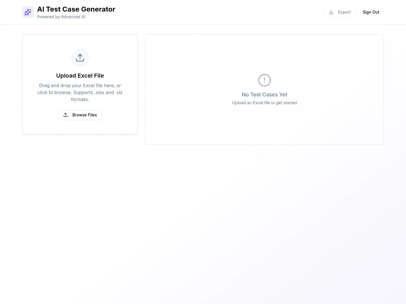 AI-Powered Test Case Generator for Software Testing