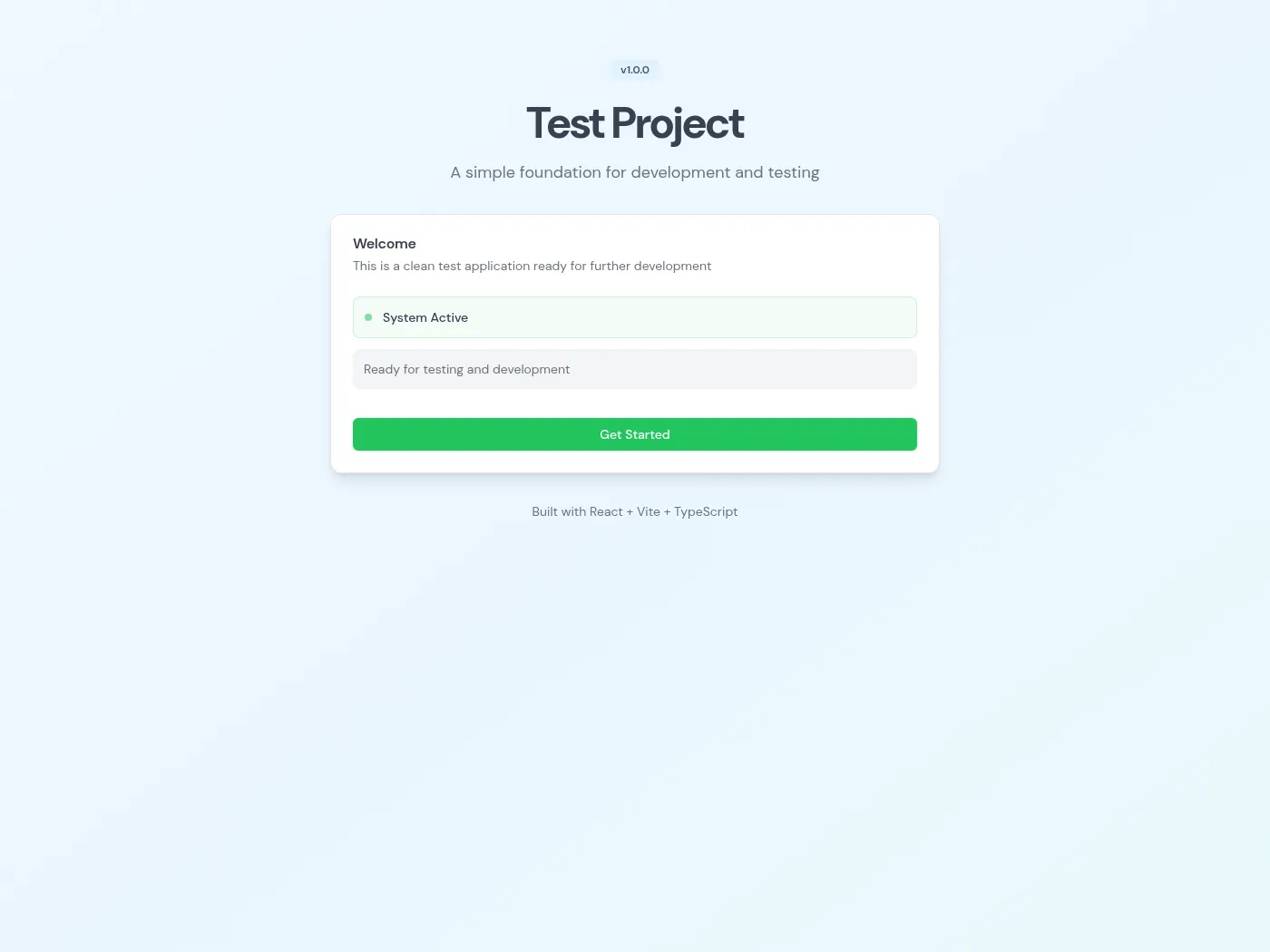 Test Project