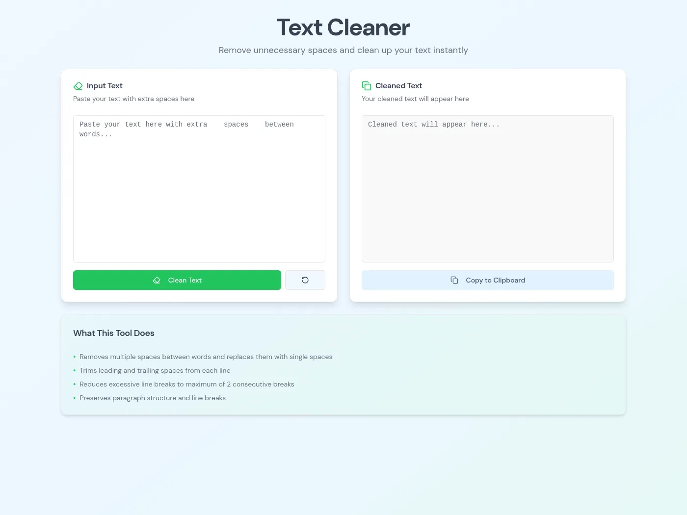 Text Cleaner