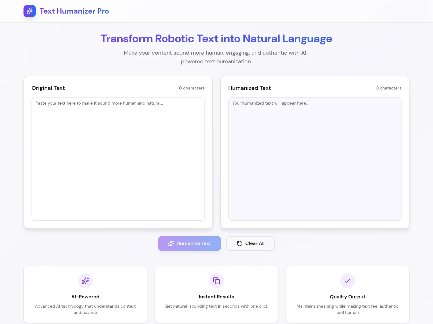 Text Humanizer Pro