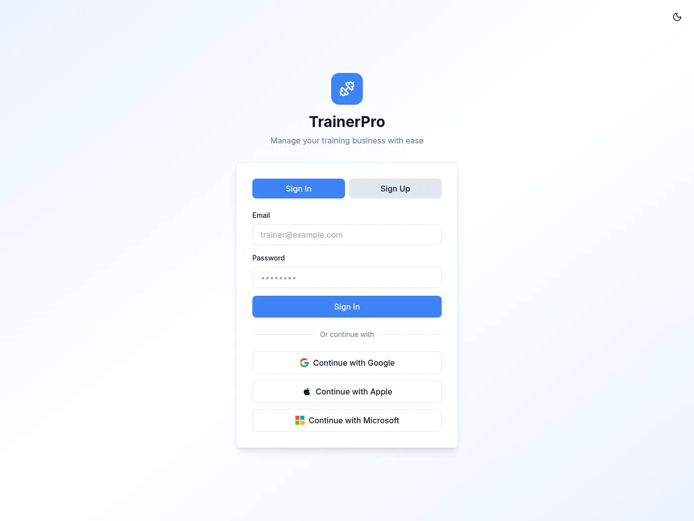 Personal Trainer Scheduling & Session Tracker