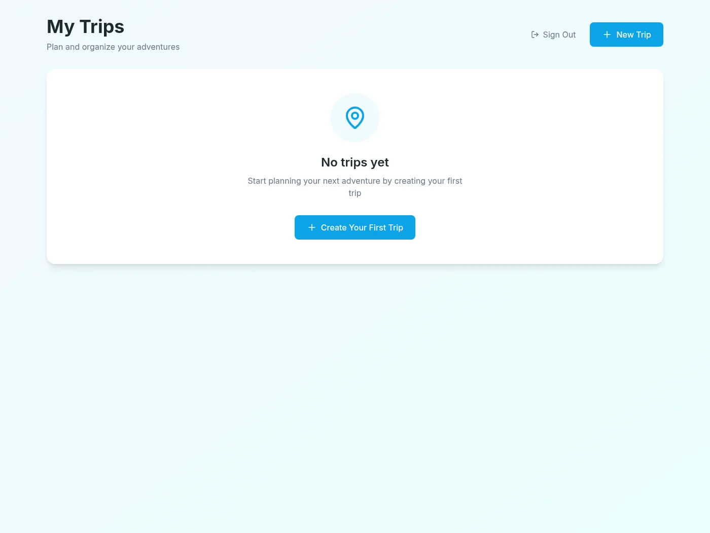 Trip Builder Tool