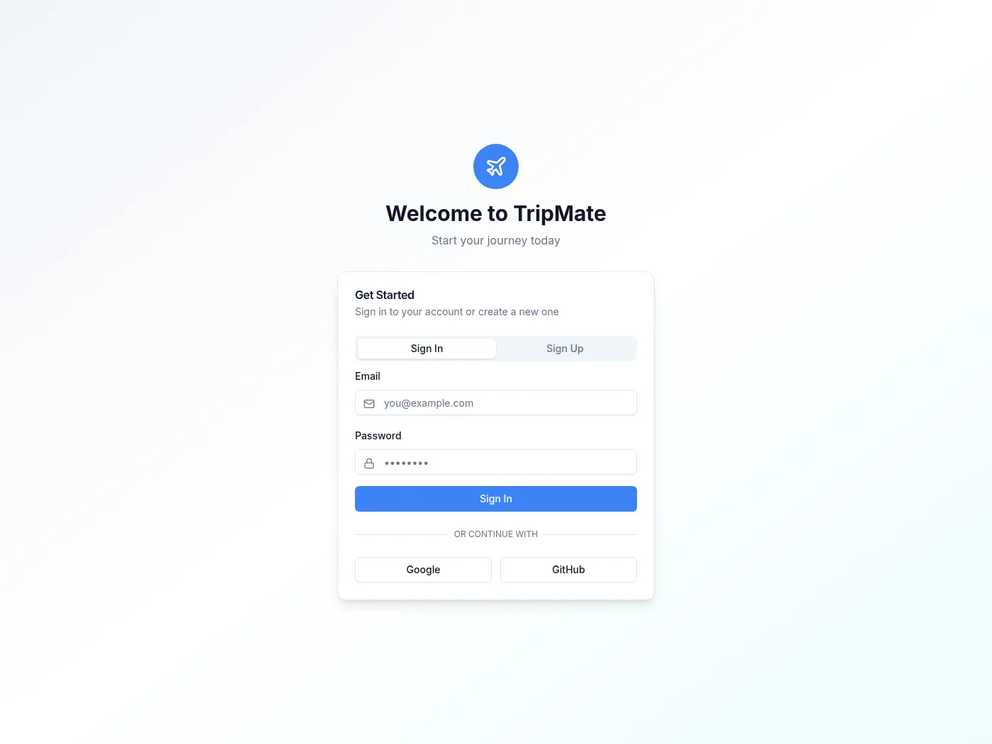TripMate – Comprehensive Travel Companion Web App UX/UI Wireframe Planner