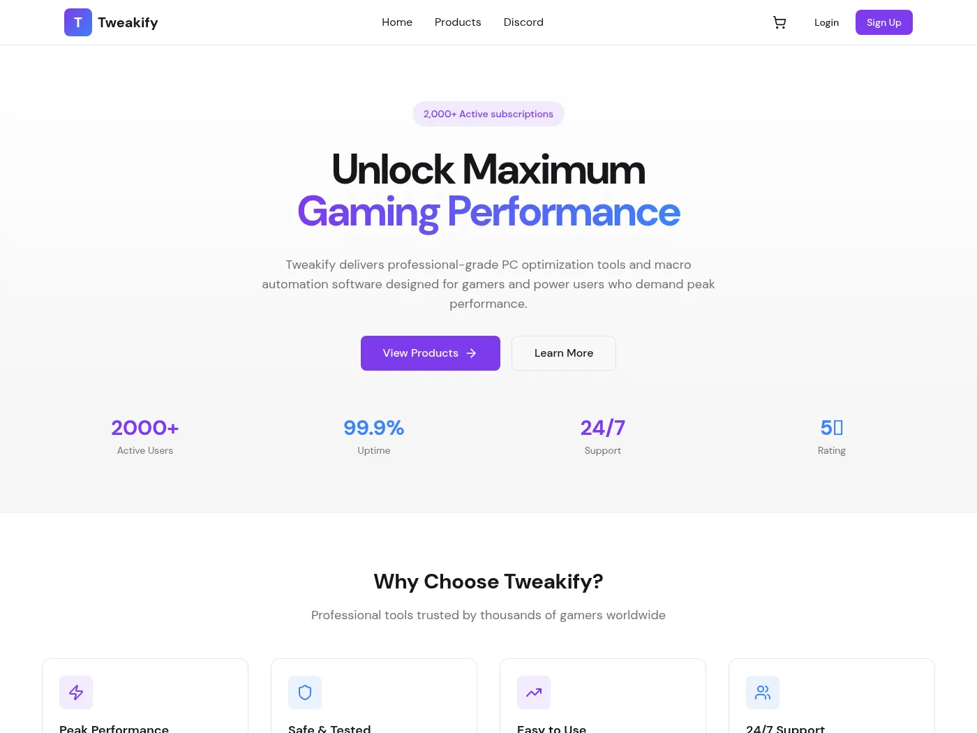 Tweakify Web Suite