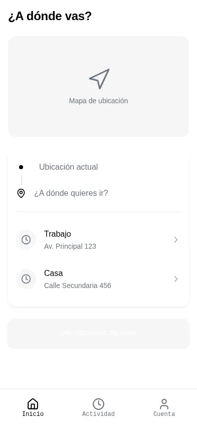 Uber-like Ride Hailing Mobile App for iOS