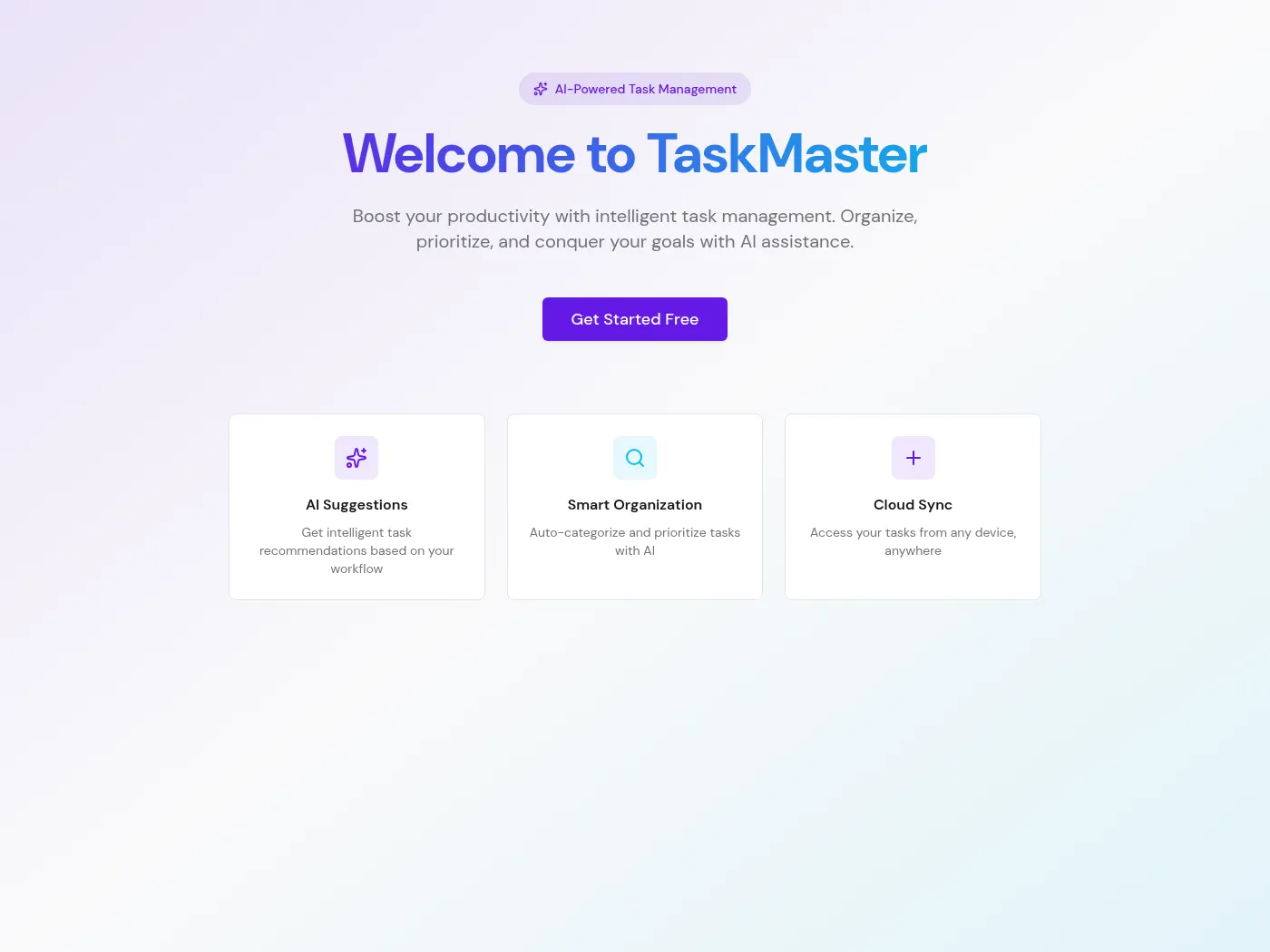 Universal Task Management App