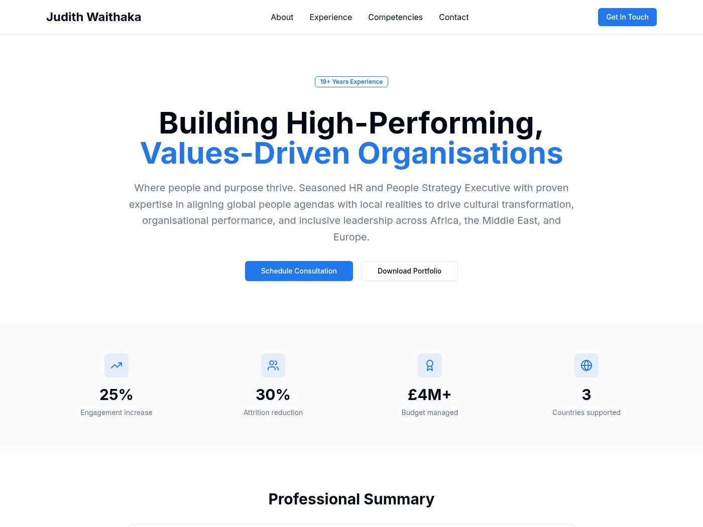 High-Performing, Values-Driven Organization Builder