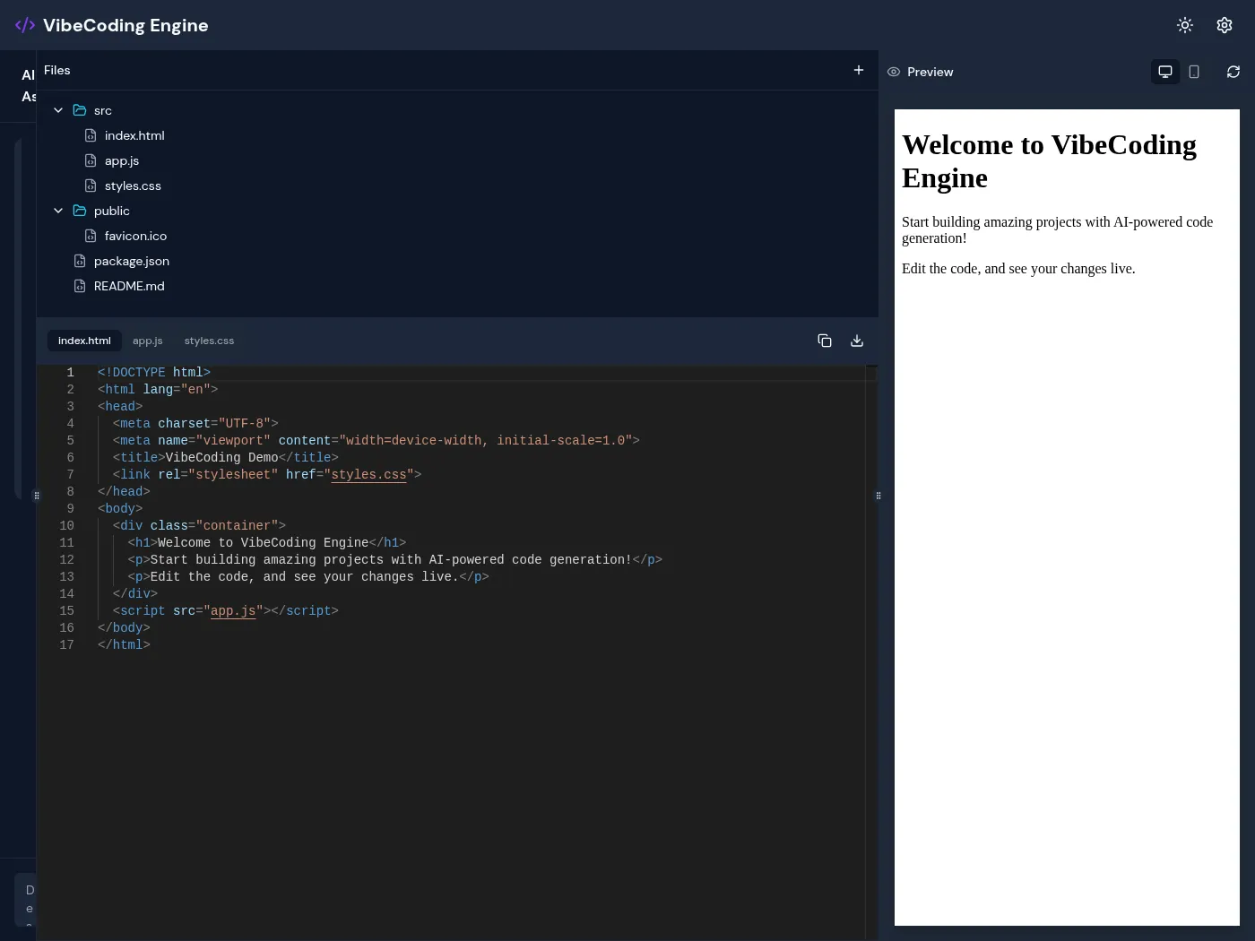 VibeCoding Engine