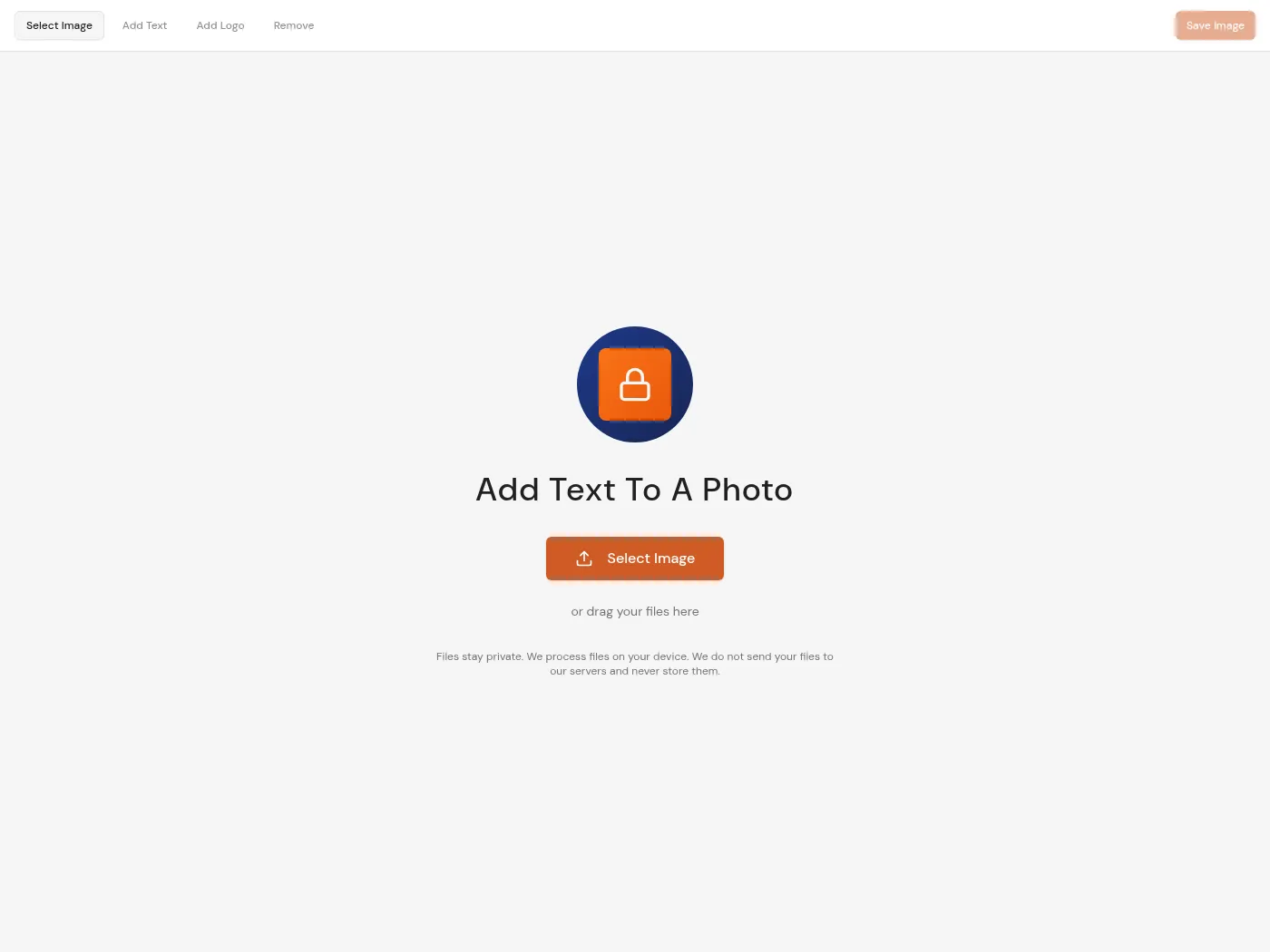 Visual Watermark Text Adder Clone