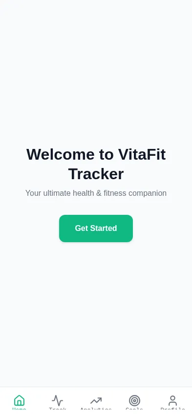 VitaFit Tracker: All-in-One Health & Lifestyle Mobile App