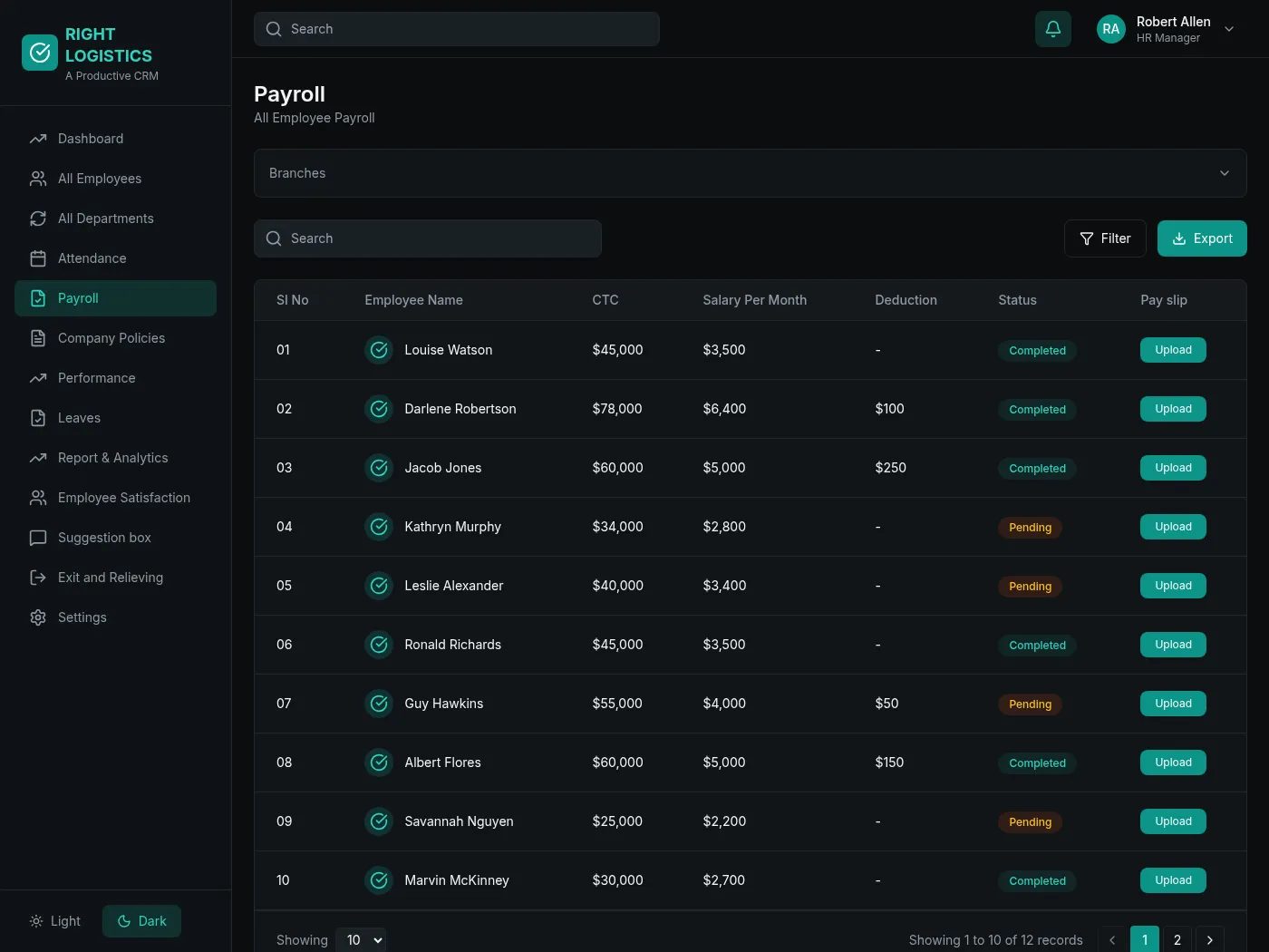 Vite React Tailwind UI Starter