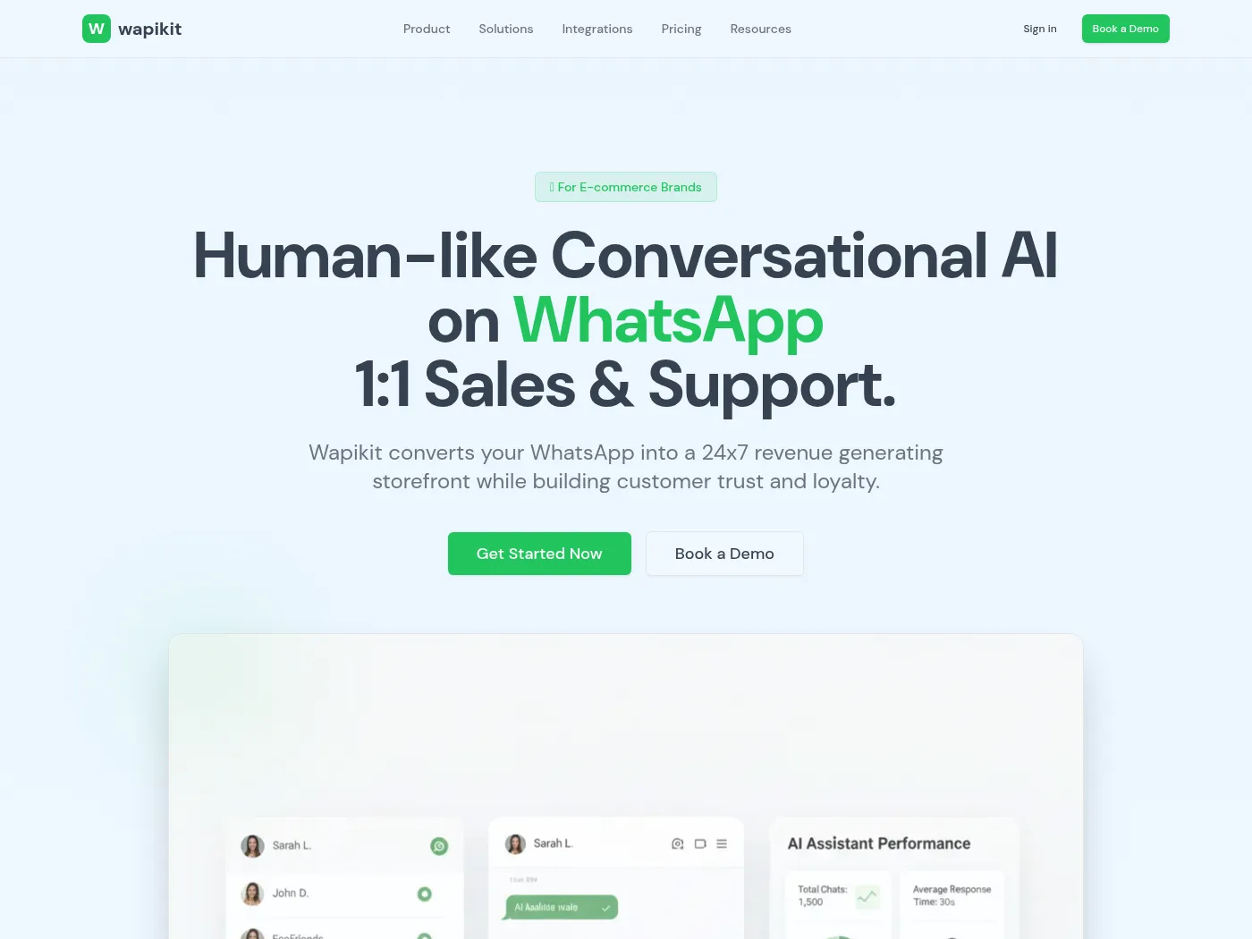 Wapikit Website Builder Clone