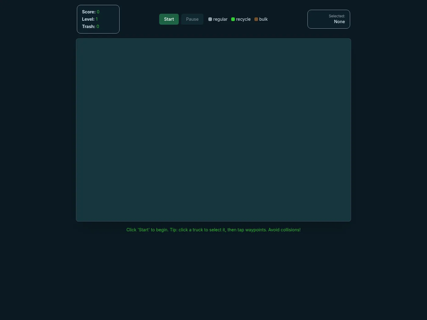 Waste Control Interactive Learning Simulator for Solid Waste Drivers ...