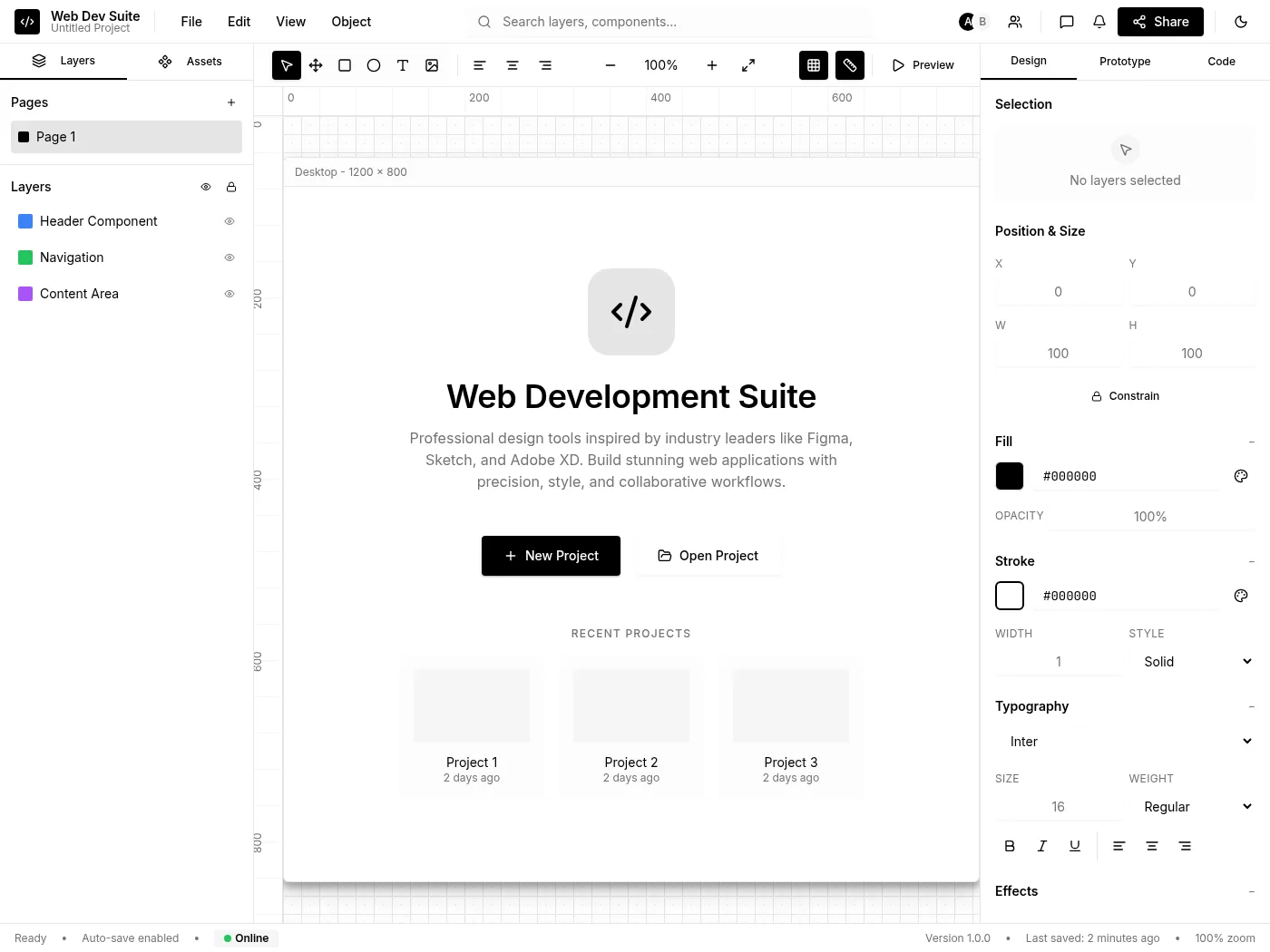 Web Development Suite