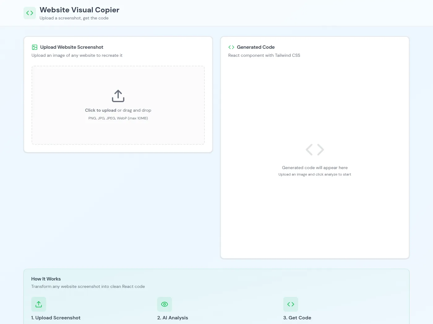 Website Visual Copier