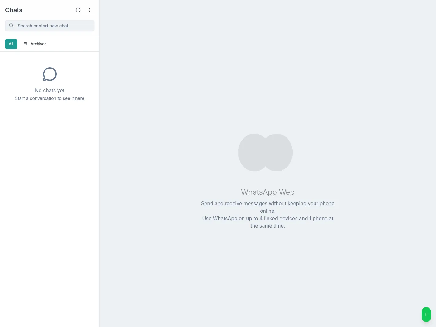 WhatsApp Web Clone