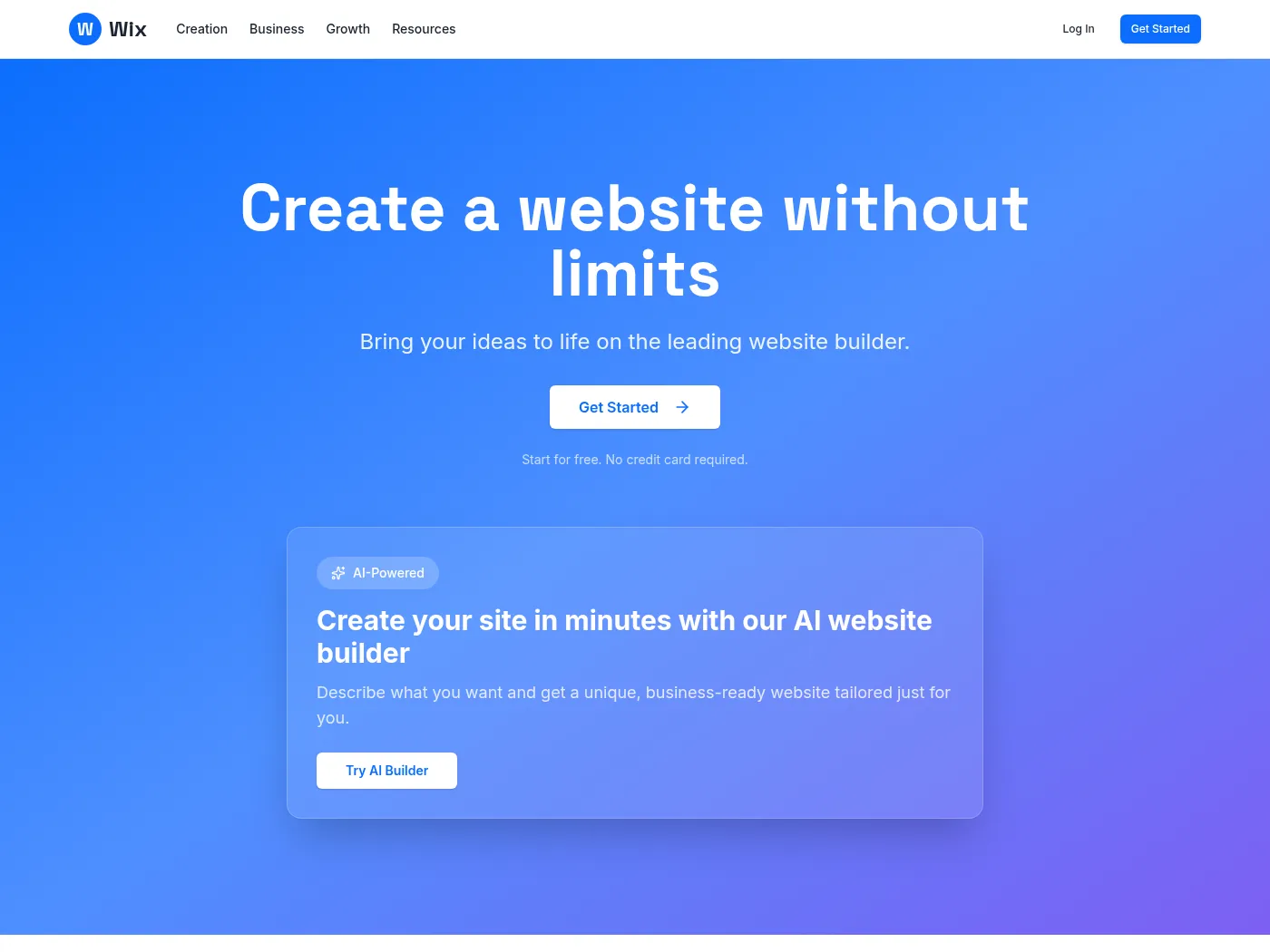 Wix.com Clone - No-Code Website Builder