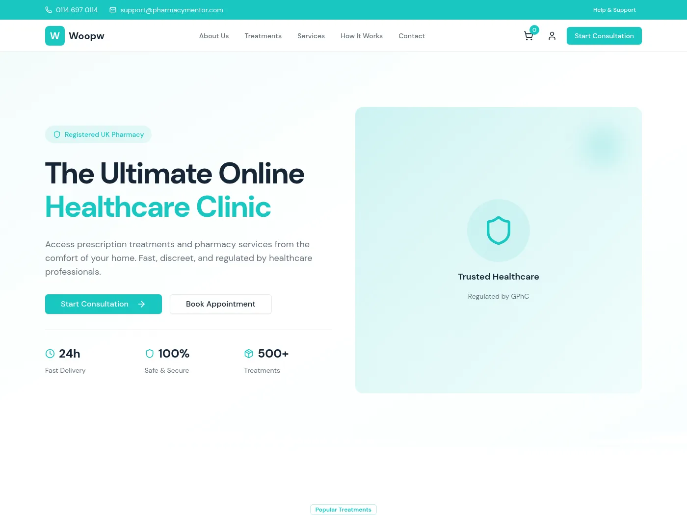 Woopw Web Platform Redesign