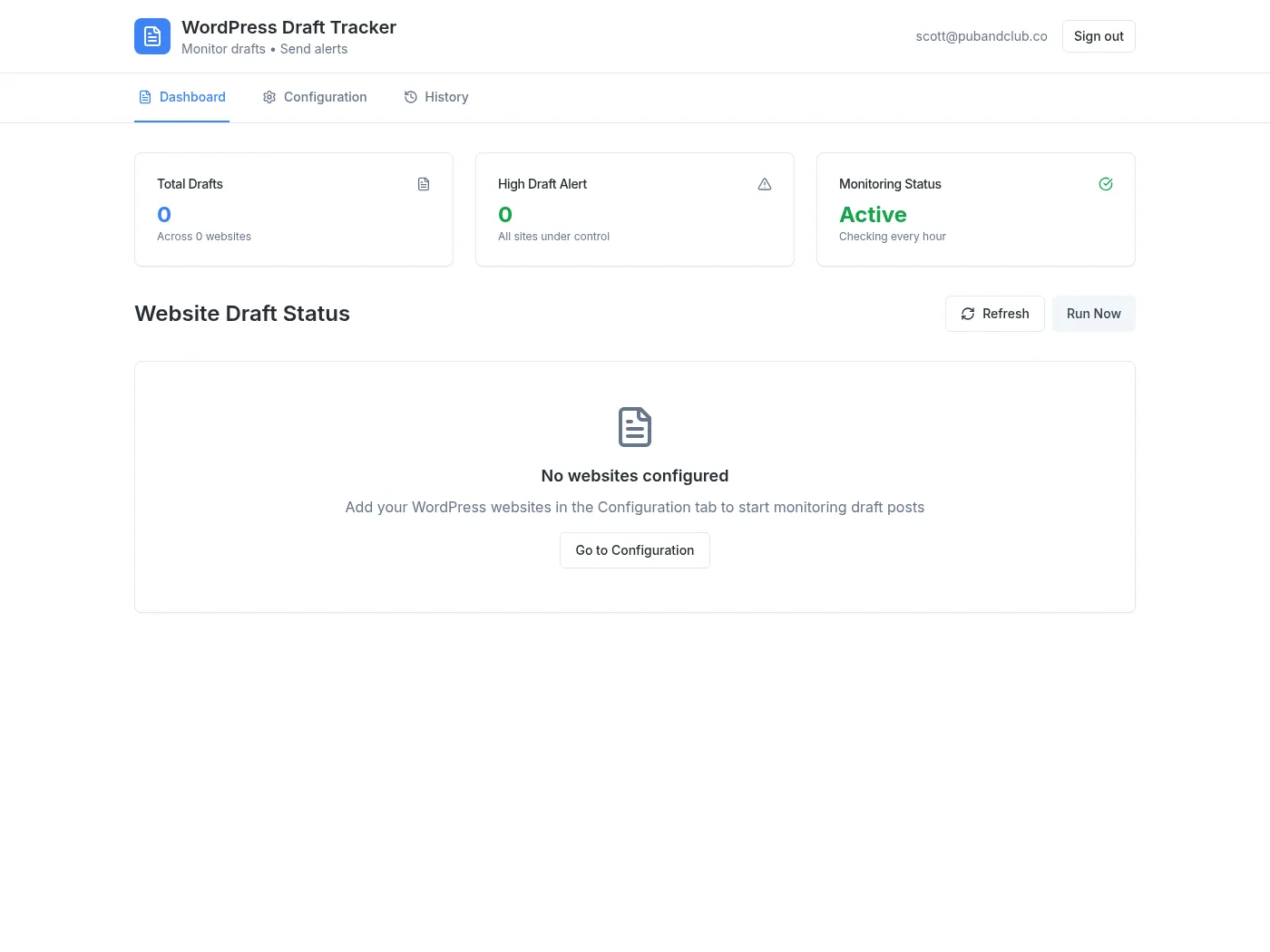 WordPress Draft Post Slack Notifier