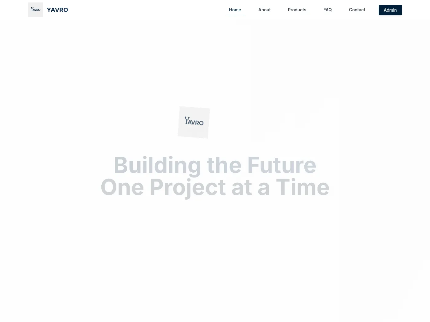 Yavro Full-Stack Angular Platform with Branding & Admin Panel