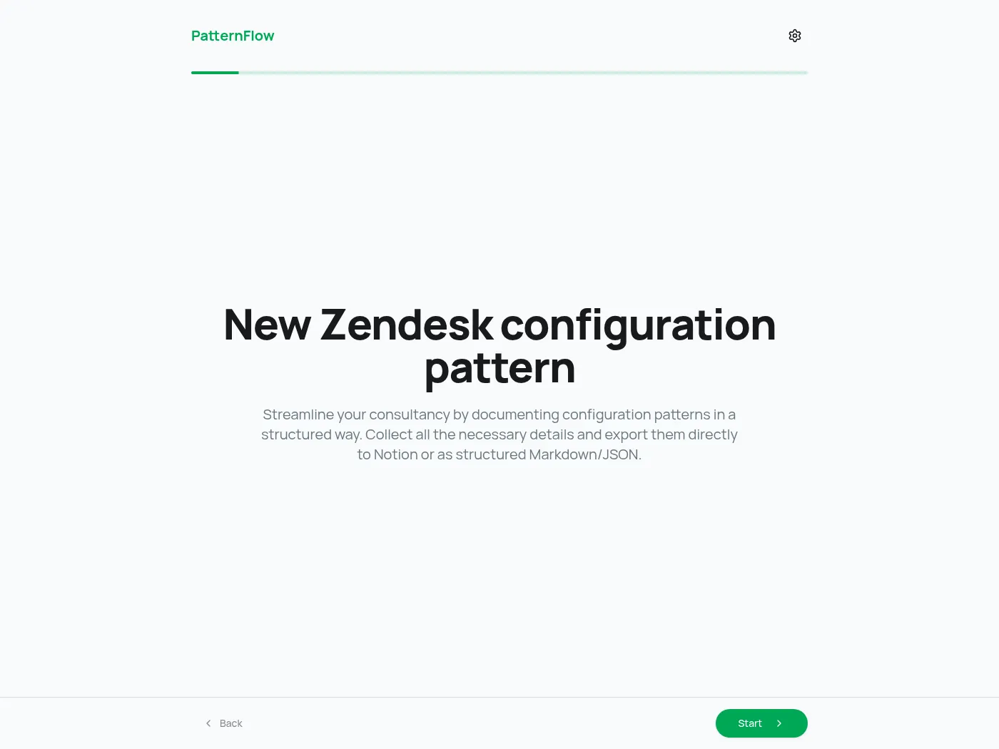 Zendesk Pattern Flow