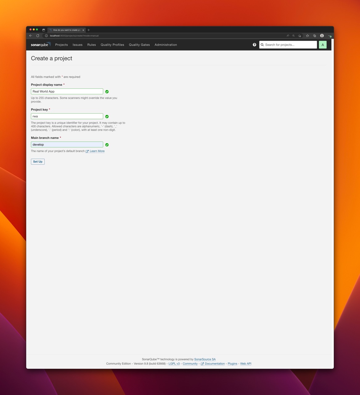 Frontend Code Analysis With Sonarqube
