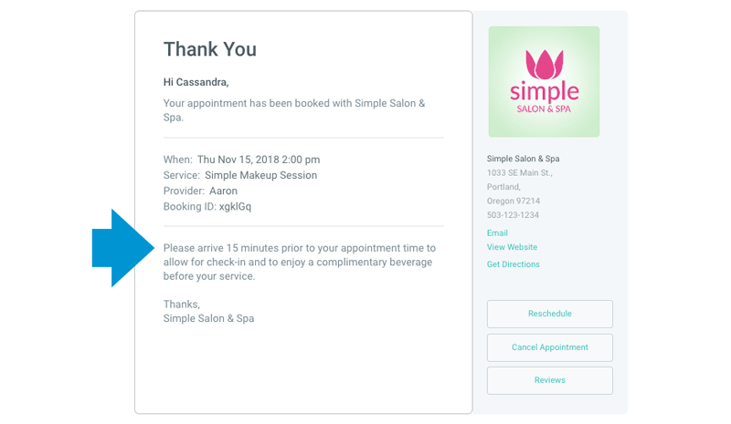 Using Automated Emails and Reminders | Setmore Blog : Setmore