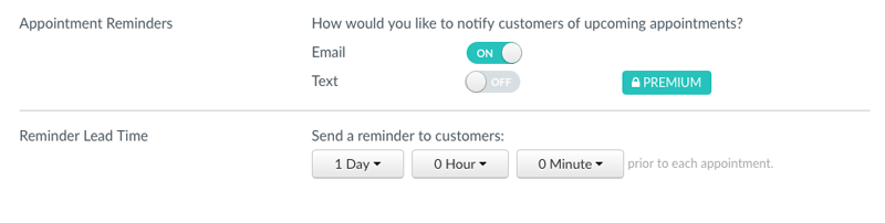 Using Automated Emails And Reminders - Setmore