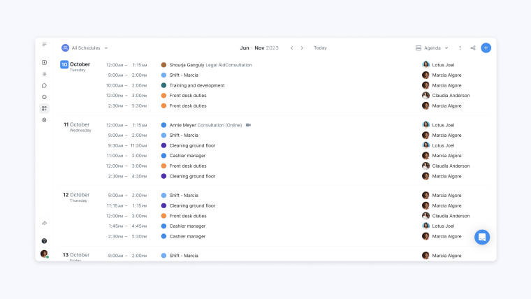 Employee Shift Scheduling Made Easy - Go Online | Setmore