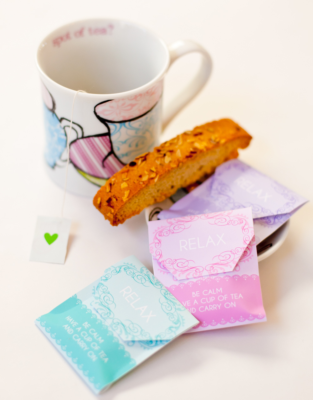 DIY: Baby Shower Tea Party Favor + Free Printable!