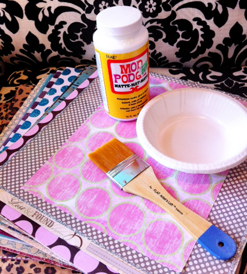 DIY: How to Make a Decoupage Tree