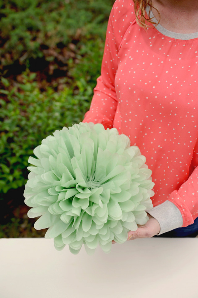 DIY: Tissue Paper Flowers - Project Nursery