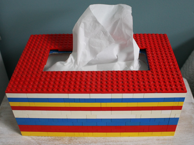 DIY: Lego Tissue Box Holder - Project Nursery