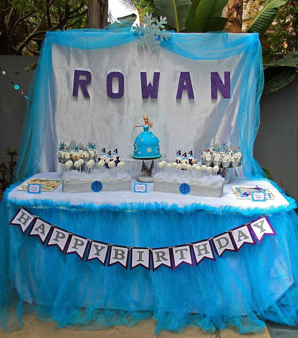 Princess Rowan's "Frozen" Inspired 4th Birthday - Project Nursery
