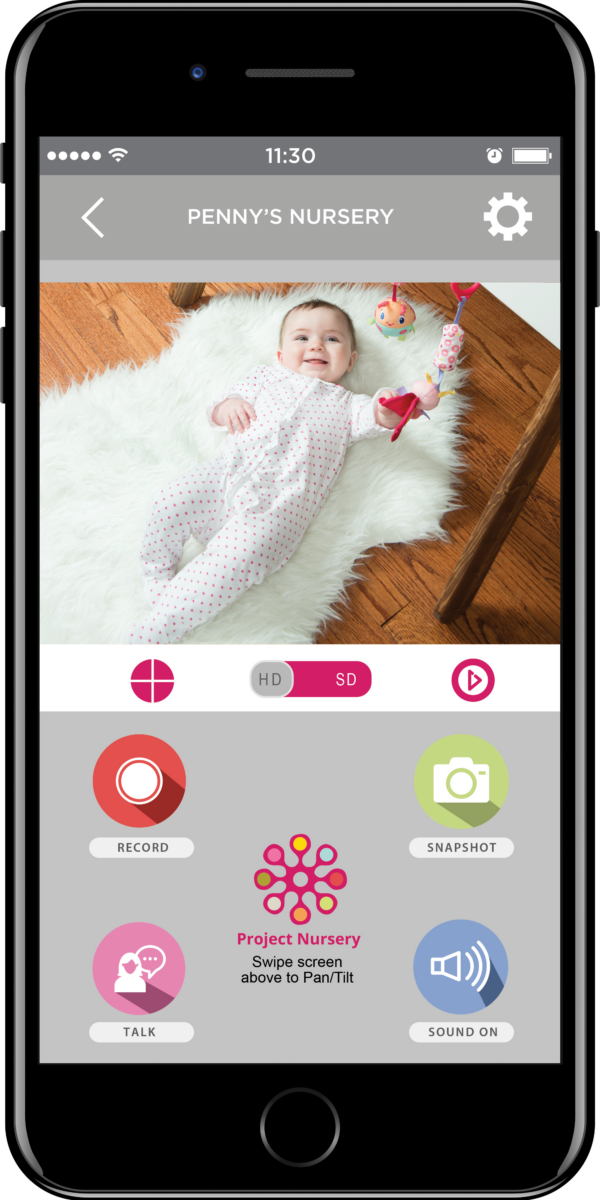 Stay Close to Baby Even When Away with the PN WiFi Baby Monitor ...