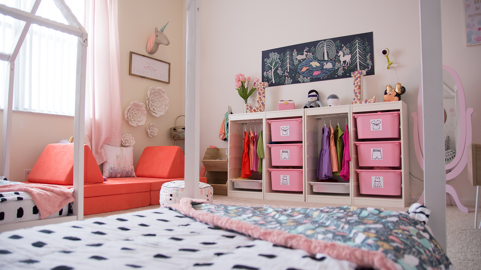 In the Shared Girls' Room with Oh Happy Play - Project Nursery